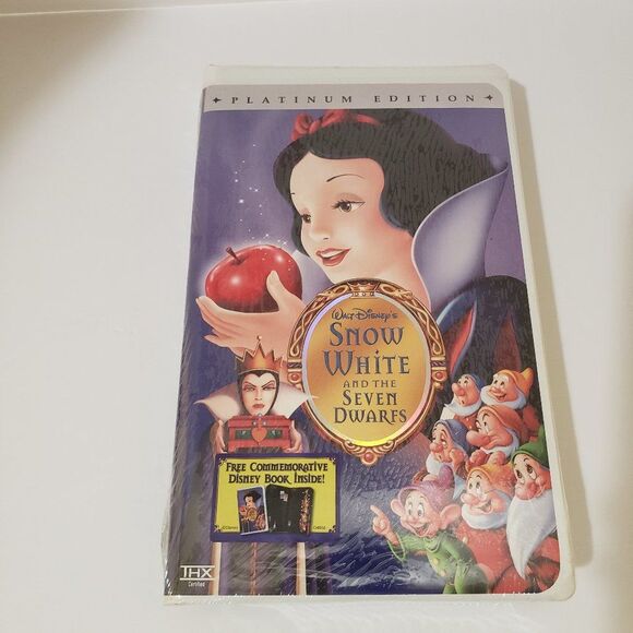 Disney | Media | Unopened Platinum Edition Snow White Vhs Book | Poshmark